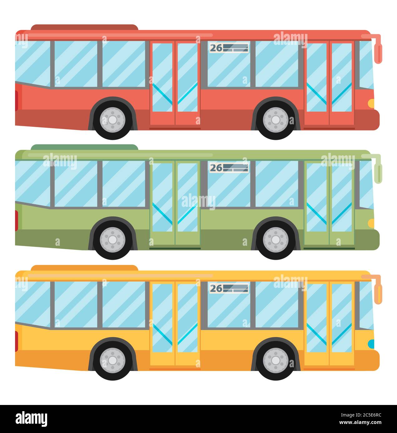 Bus car color book Cut Out Stock Images & Pictures - Alamy