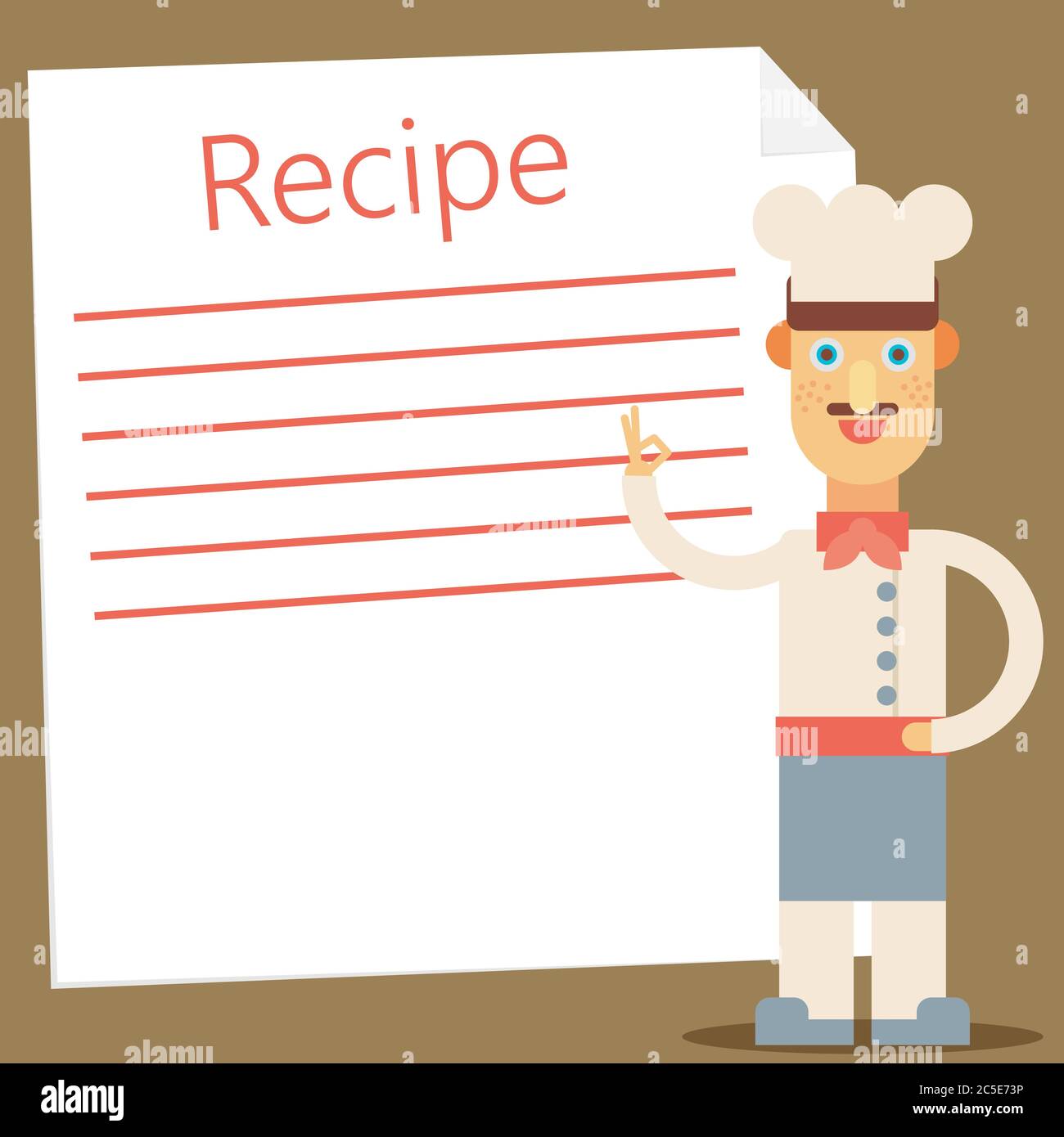 Recipe book vector vectors hi-res stock photography and images - Alamy