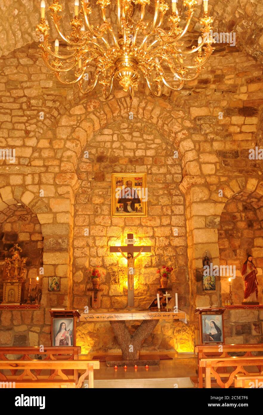 Antonios Tarabay Al Tannoury Kloster im Qadisha-Tal. Monastry in the ...