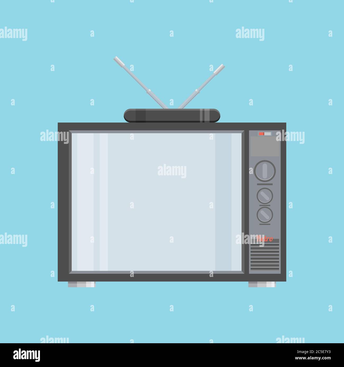 Old cable box Stock Vector Images - Alamy