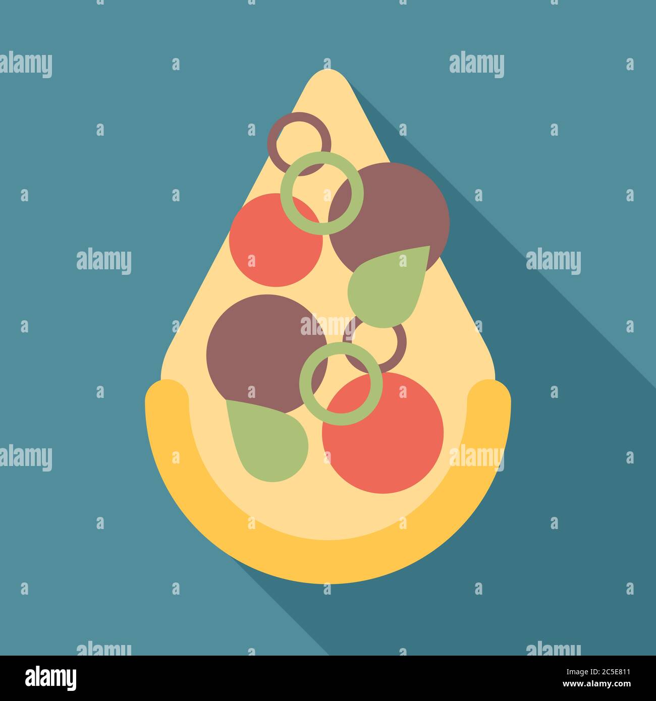 Slice icon Stock Vector Images - Alamy