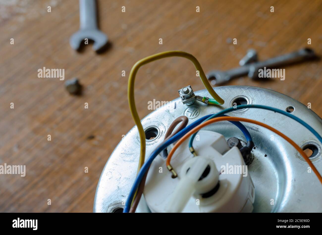 Installation of a temperature regulator of a water heater part 7 7 ...