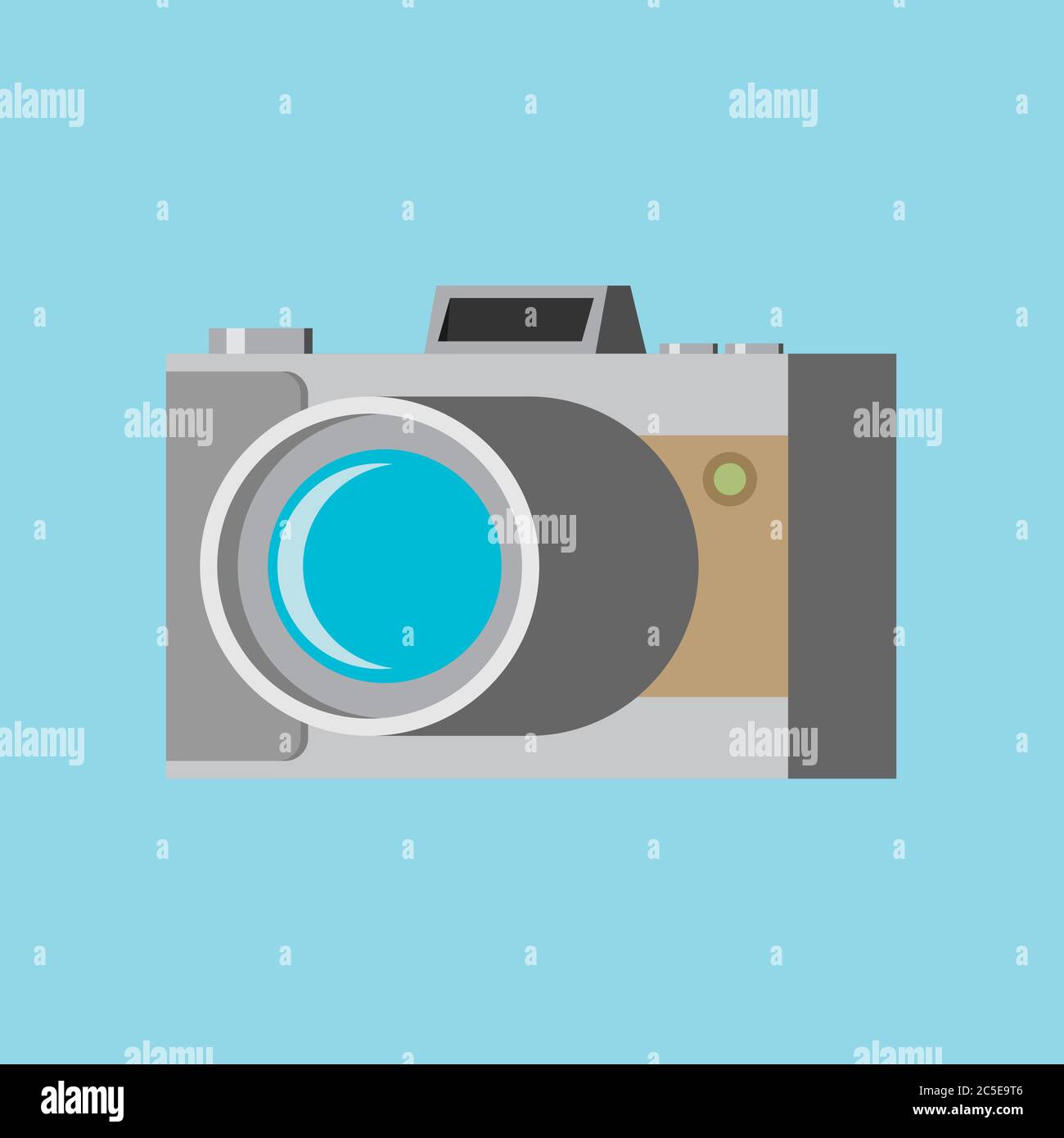 camera flat icon Stock Vector Image & Art - Alamy