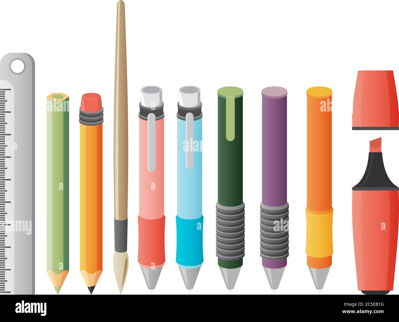 Tools for sketching Stock Vector Images - Alamy