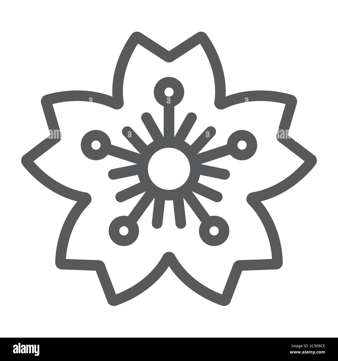 Sakura Flower Vector Art