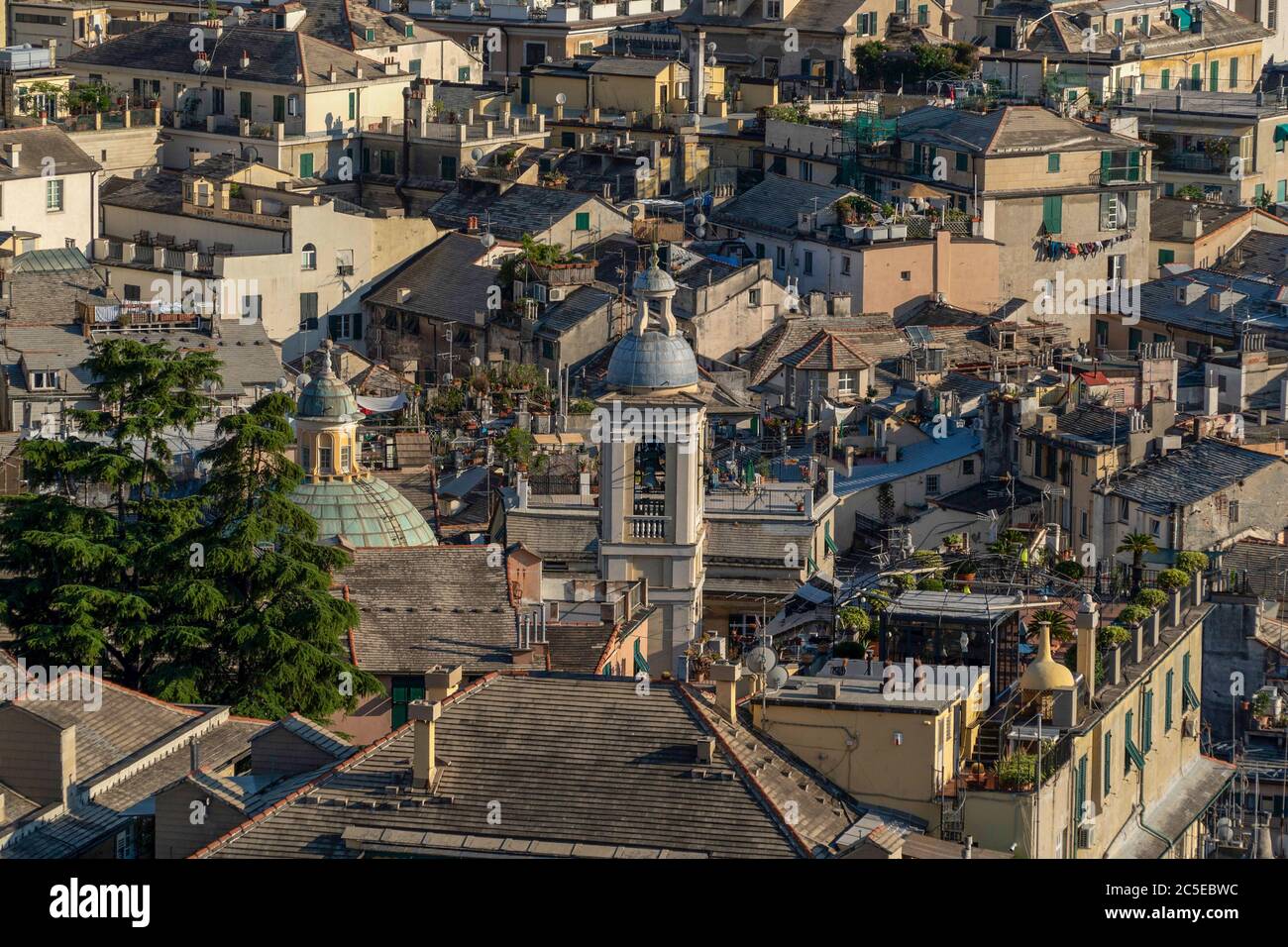 Genoa castelletto lift hi-res stock photography and images - Alamy