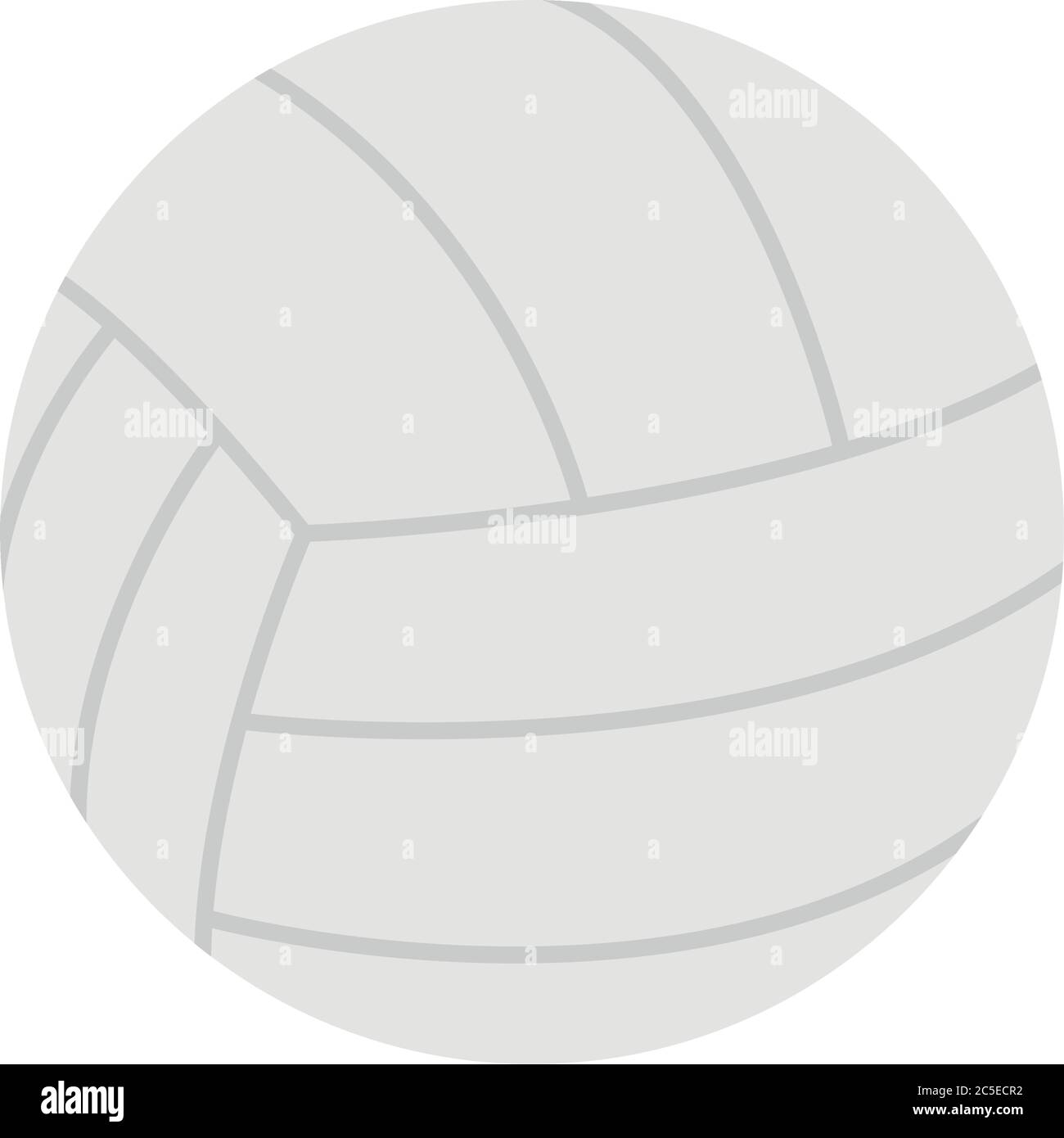 ball of volleyball flat style icon design, Sport hobby competition and ...