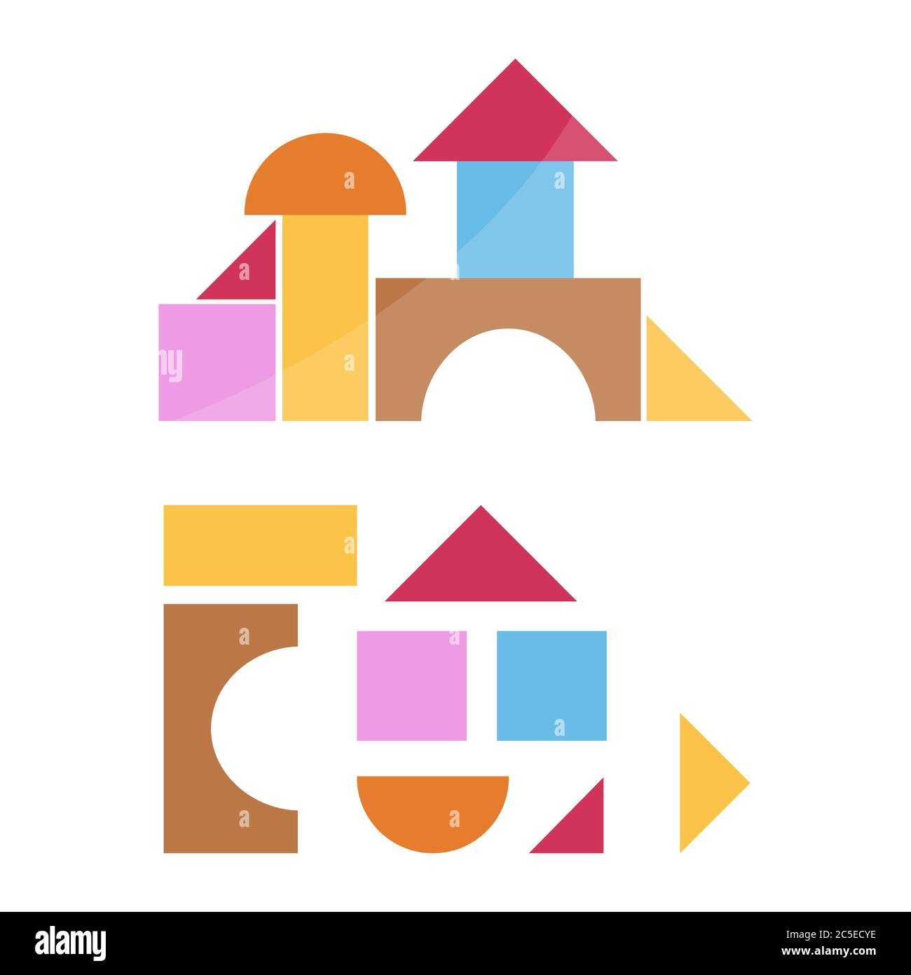 Vector Wooden Blocks Stock Vector Illustration Of Drawing 154,000+