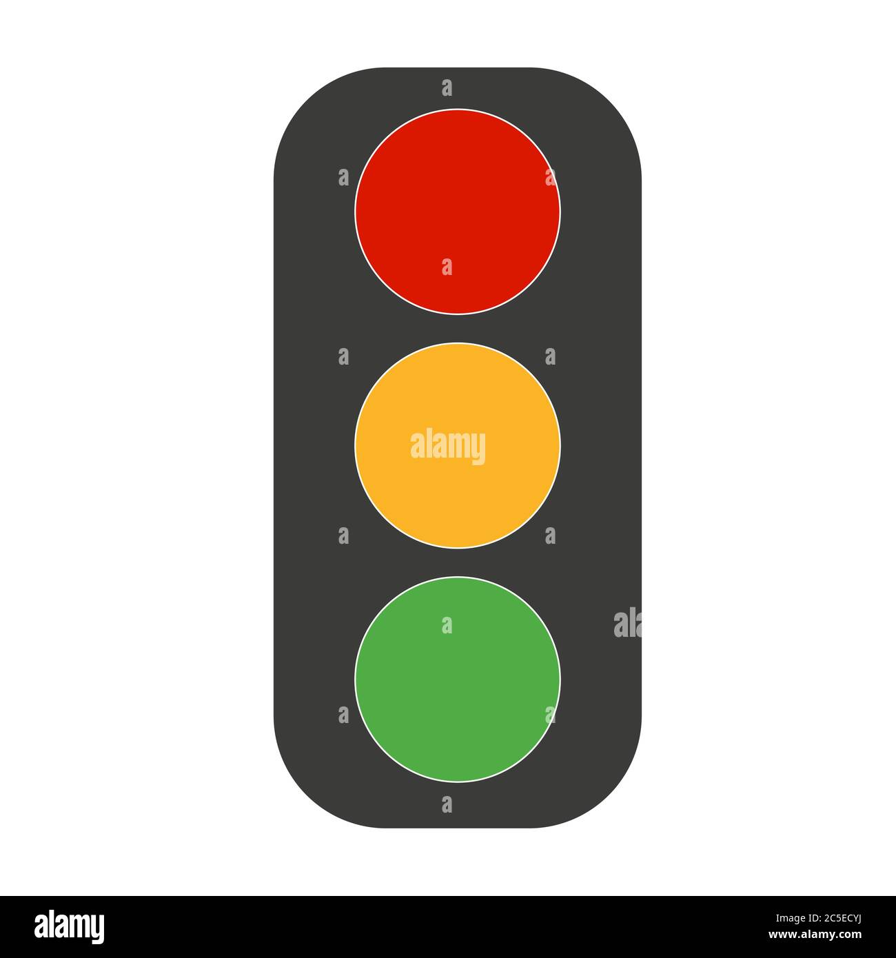 Traffic light. Flat icon. Vector illustration. For web Stock Vector ...