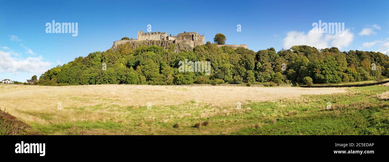 Stirling castle panorama hi-res stock photography and images - Alamy
