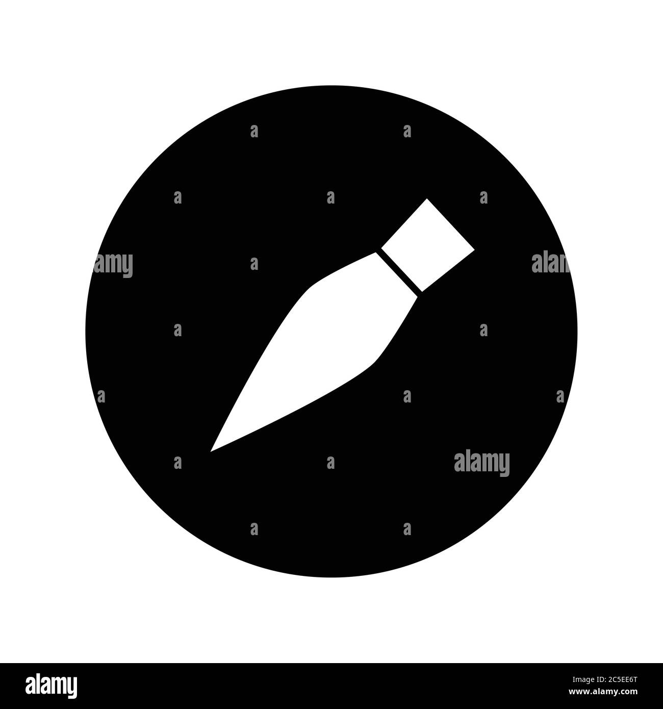 Vector pen icon. Logo. Pictogram. Button. Vector Stock Vector Image ...