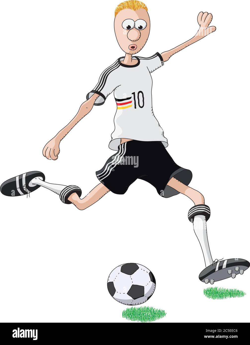 german soccer player Stock Vector Image & Art - Alamy