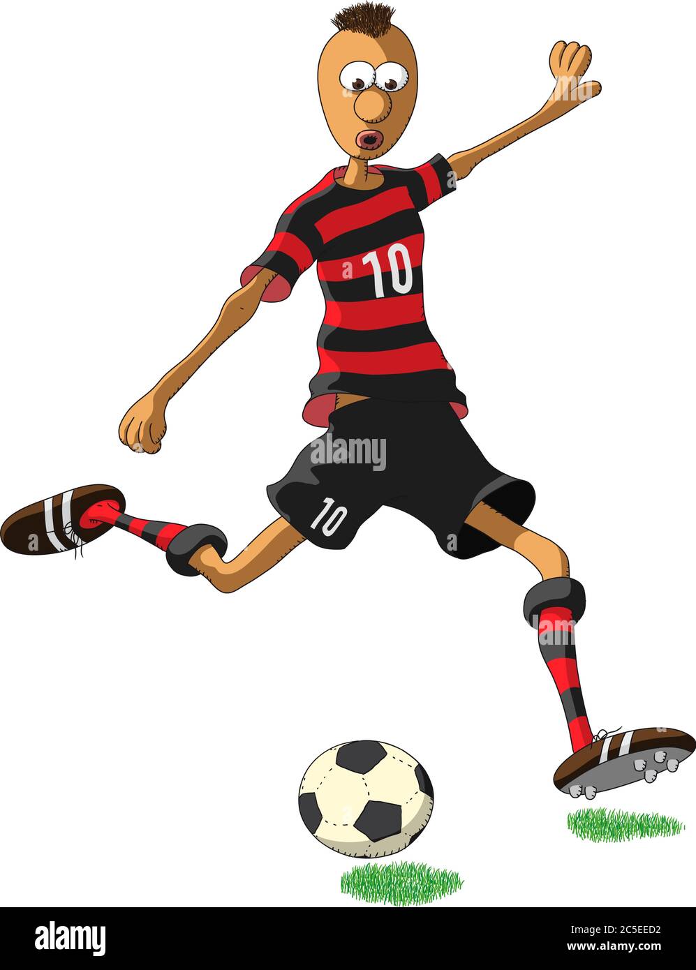 flamengo soccer player Stock Vector Image & Art - Alamy