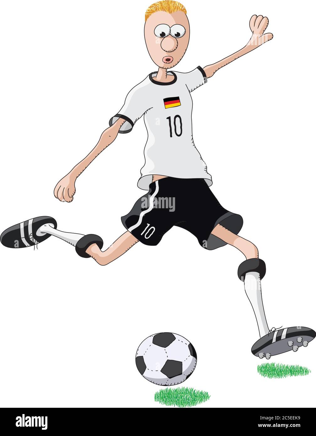german soccer player Stock Vector Image & Art - Alamy