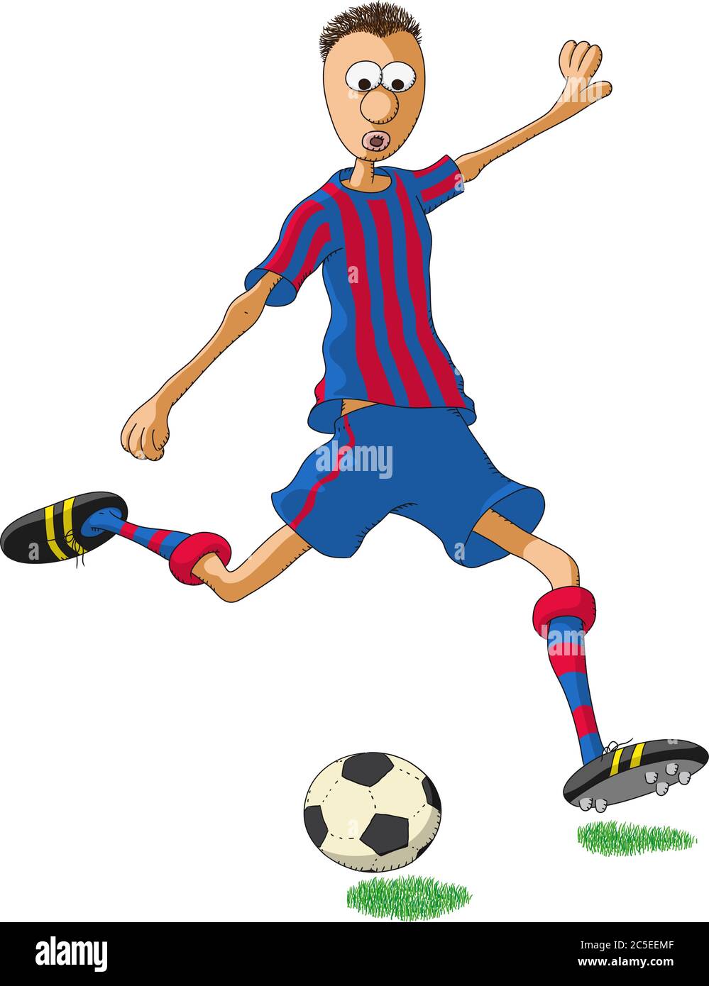 Barcelona soccer player Stock Vector Image & Art - Alamy