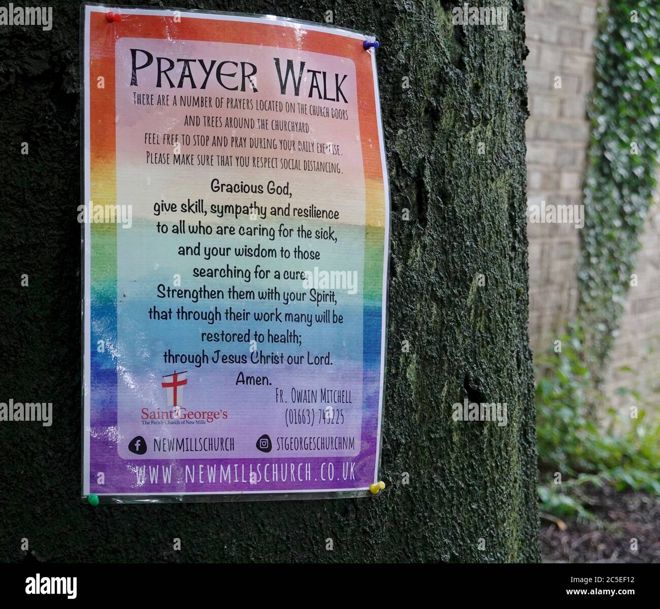 Prayer tree in church grounds hi-res stock photography and images - Alamy