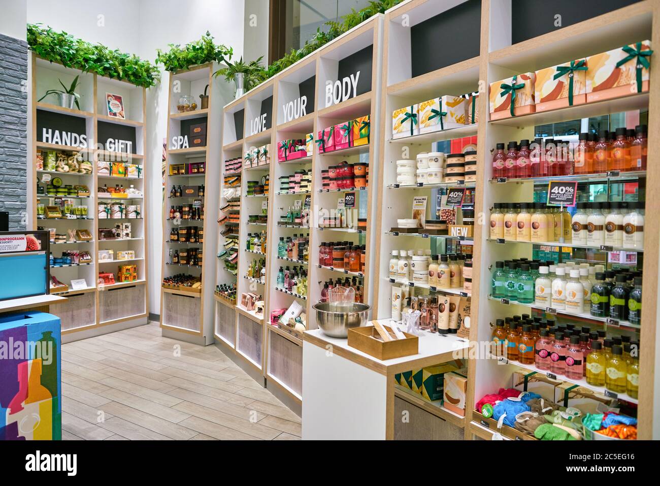 BERLIN, GERMANY - CIRCA SEPTEMBER, 2019: personal care products on ...