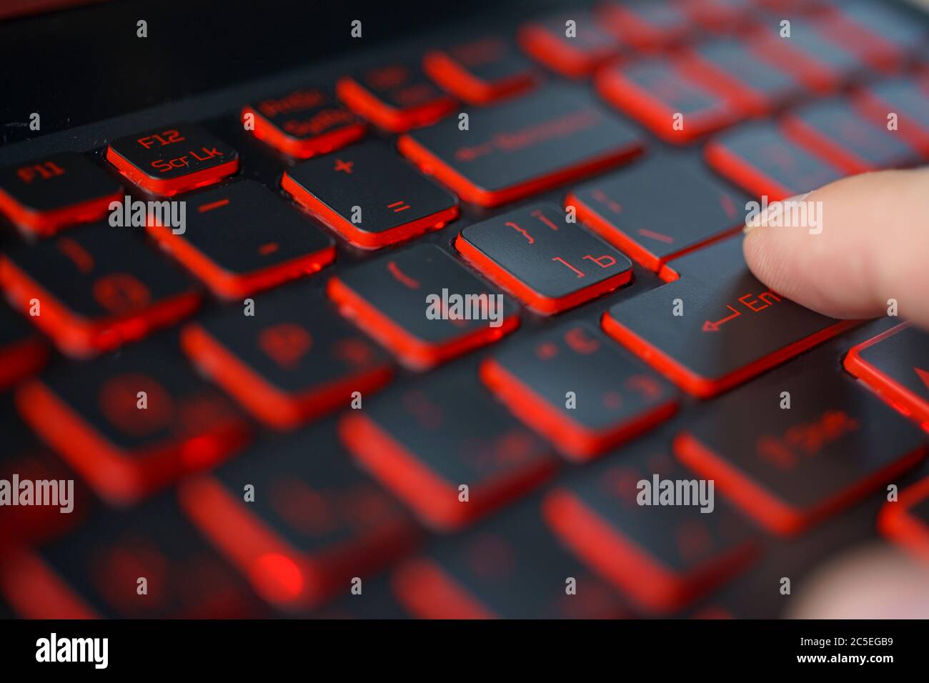 Backlit typing hi-res stock photography and images - Alamy