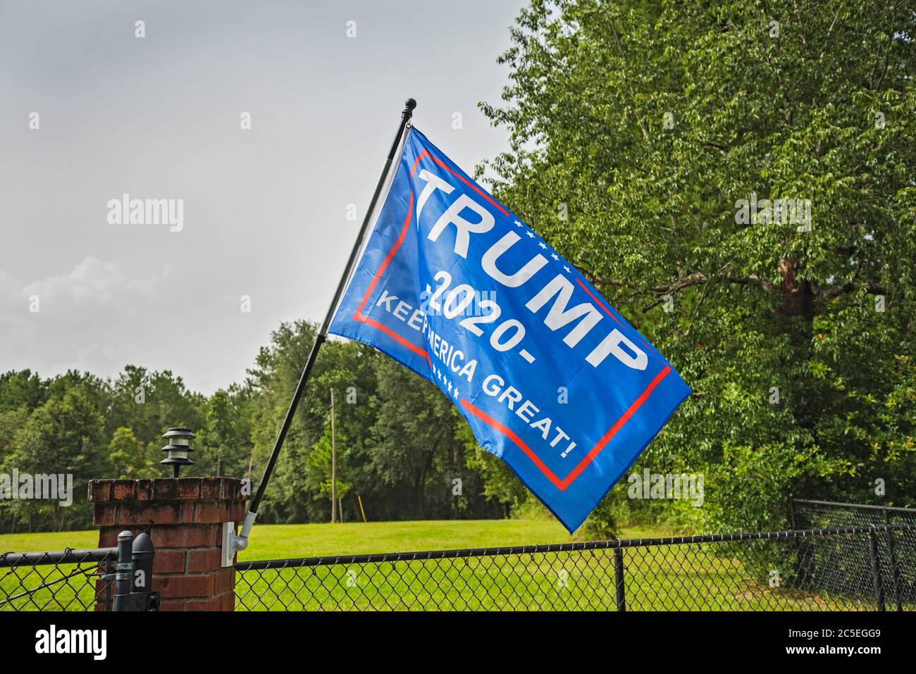 Donald Trump re-election flags & banners on display in rural America ...