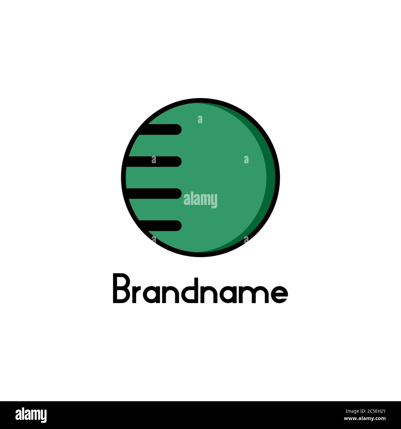 Global tech logo, modern simple and minimal design concept, isolated on ...