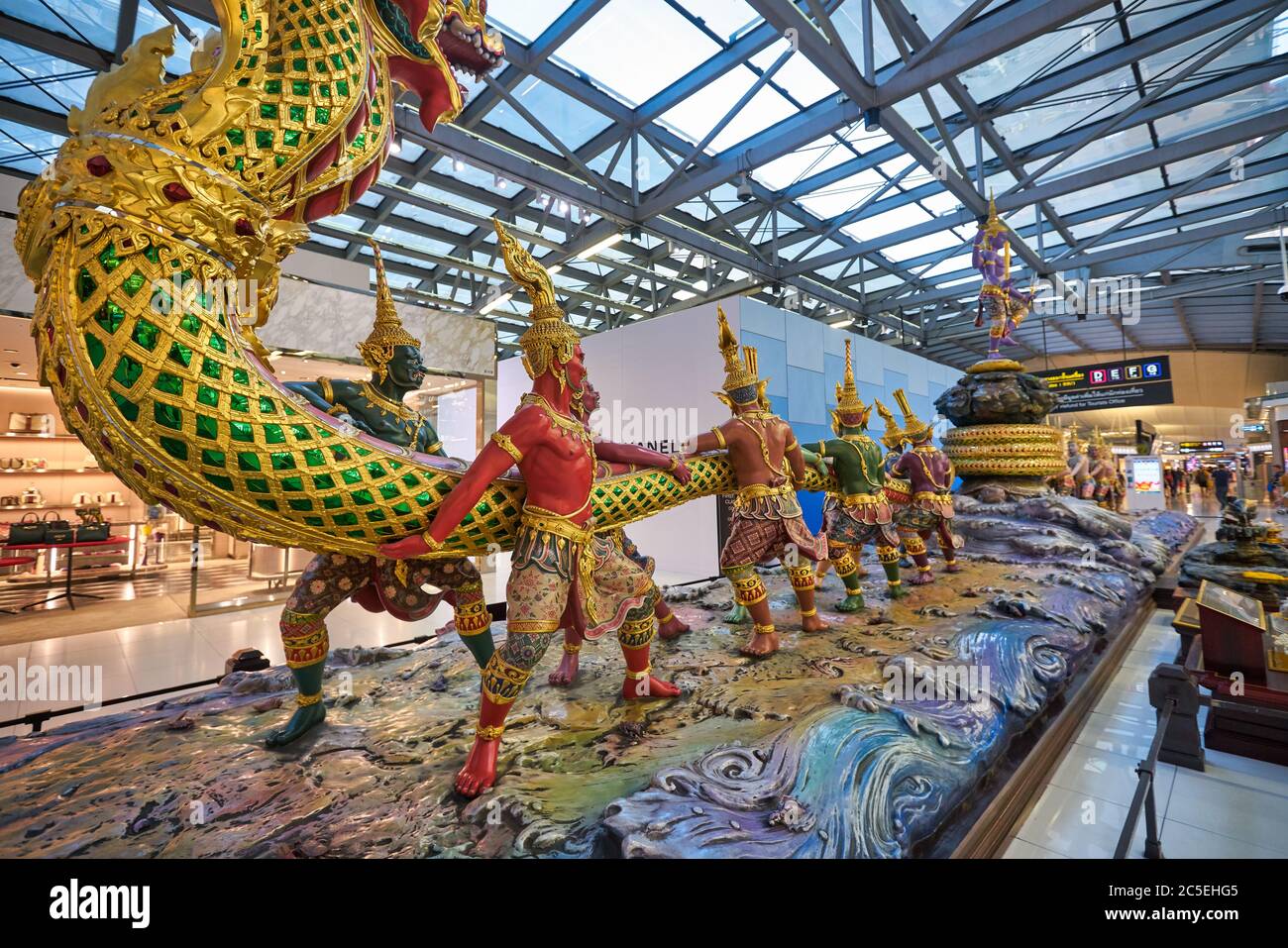 Samudra manthan hi-res stock photography and images - Alamy