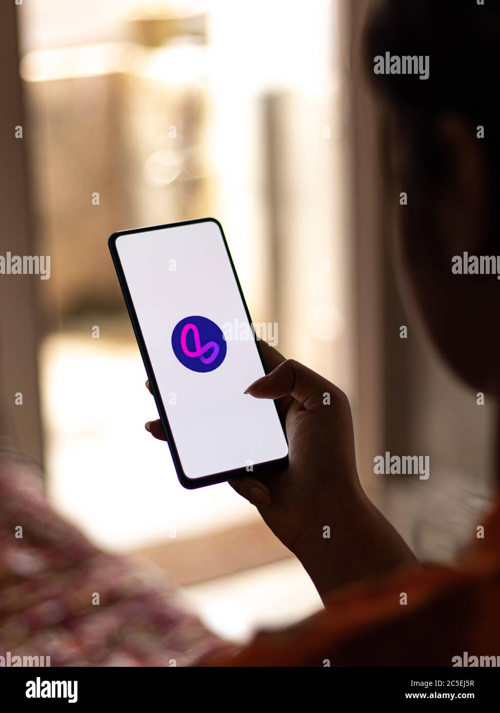 Assam, india - July 1, 2020 : Lasso app for short and funny videos ...