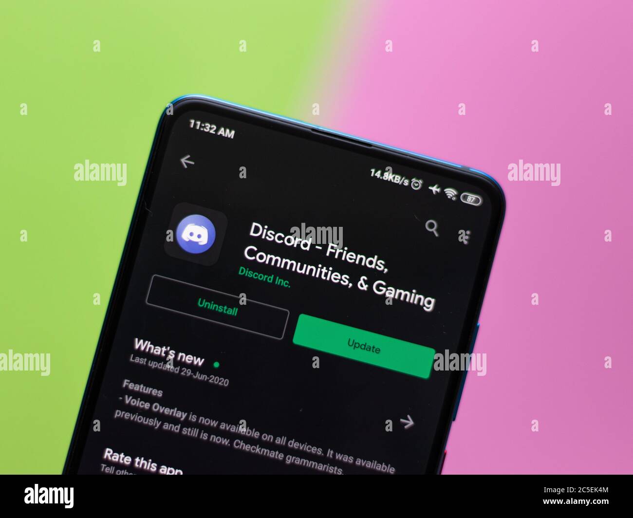 Discord icon logo hi-res stock photography and images - Alamy