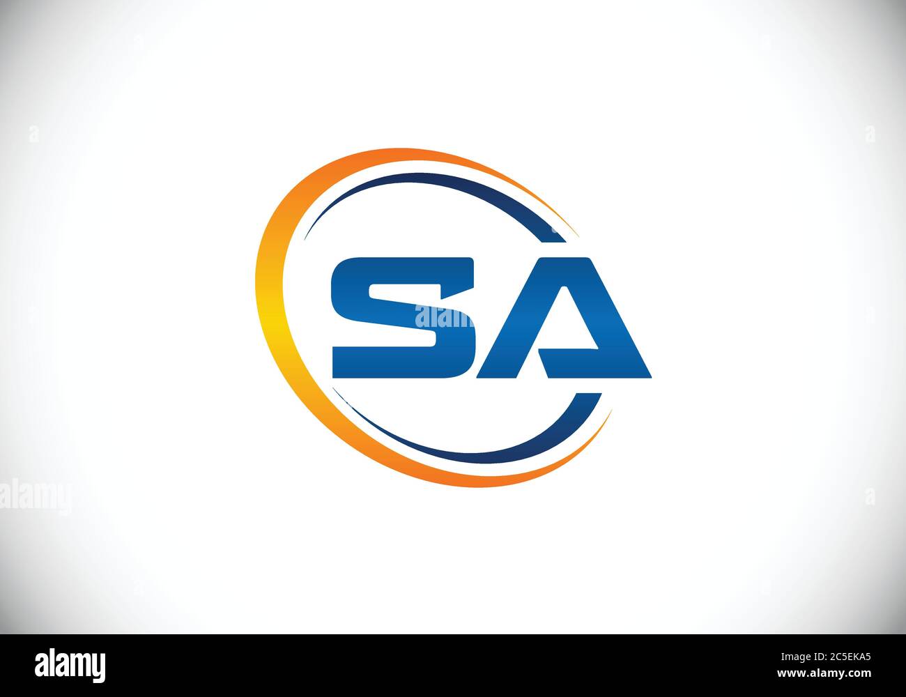 Sa logo design hi-res stock photography and images - Alamy