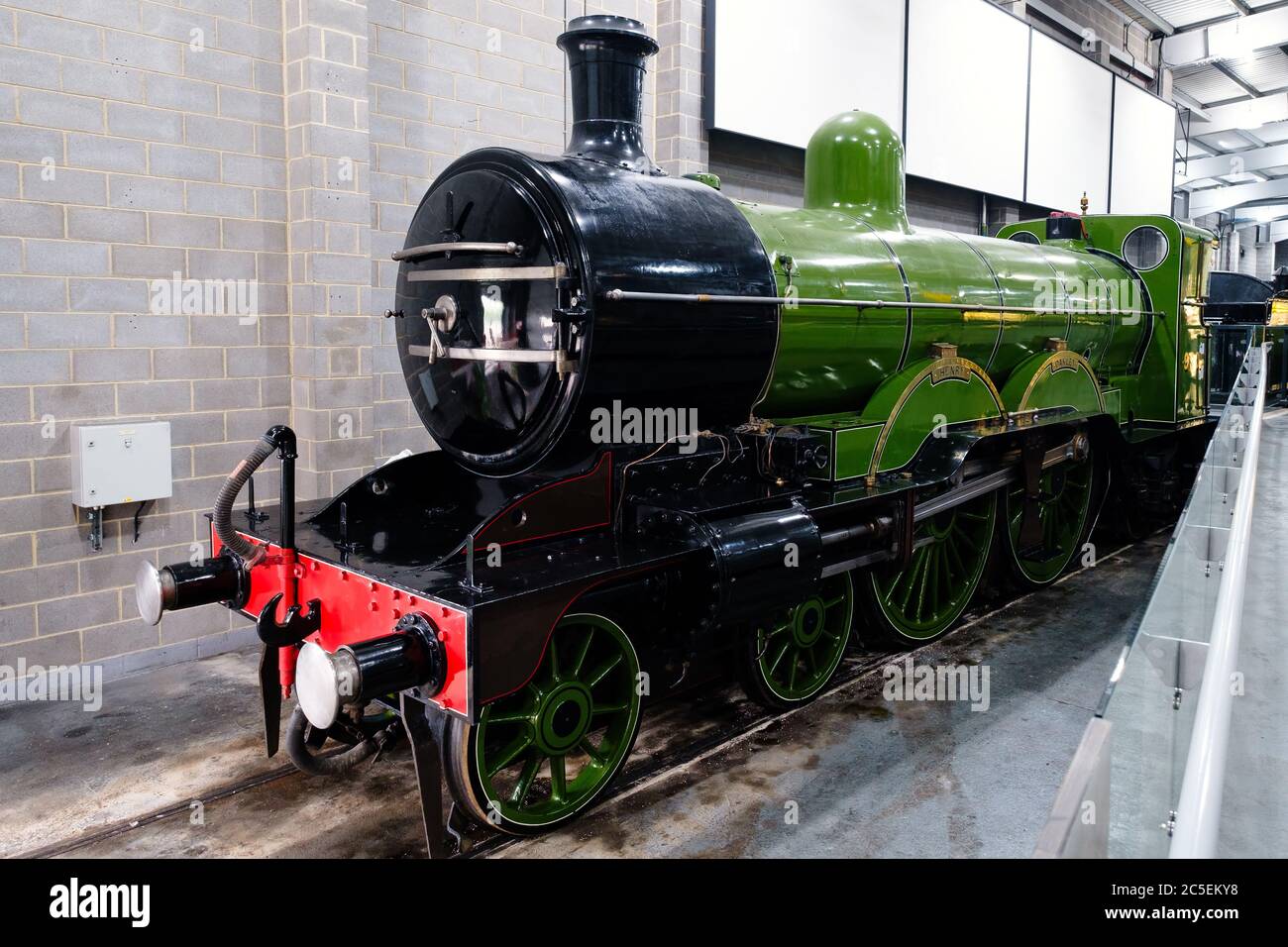 GNR small boiler class C1 steam locomotive at the National Railway ...