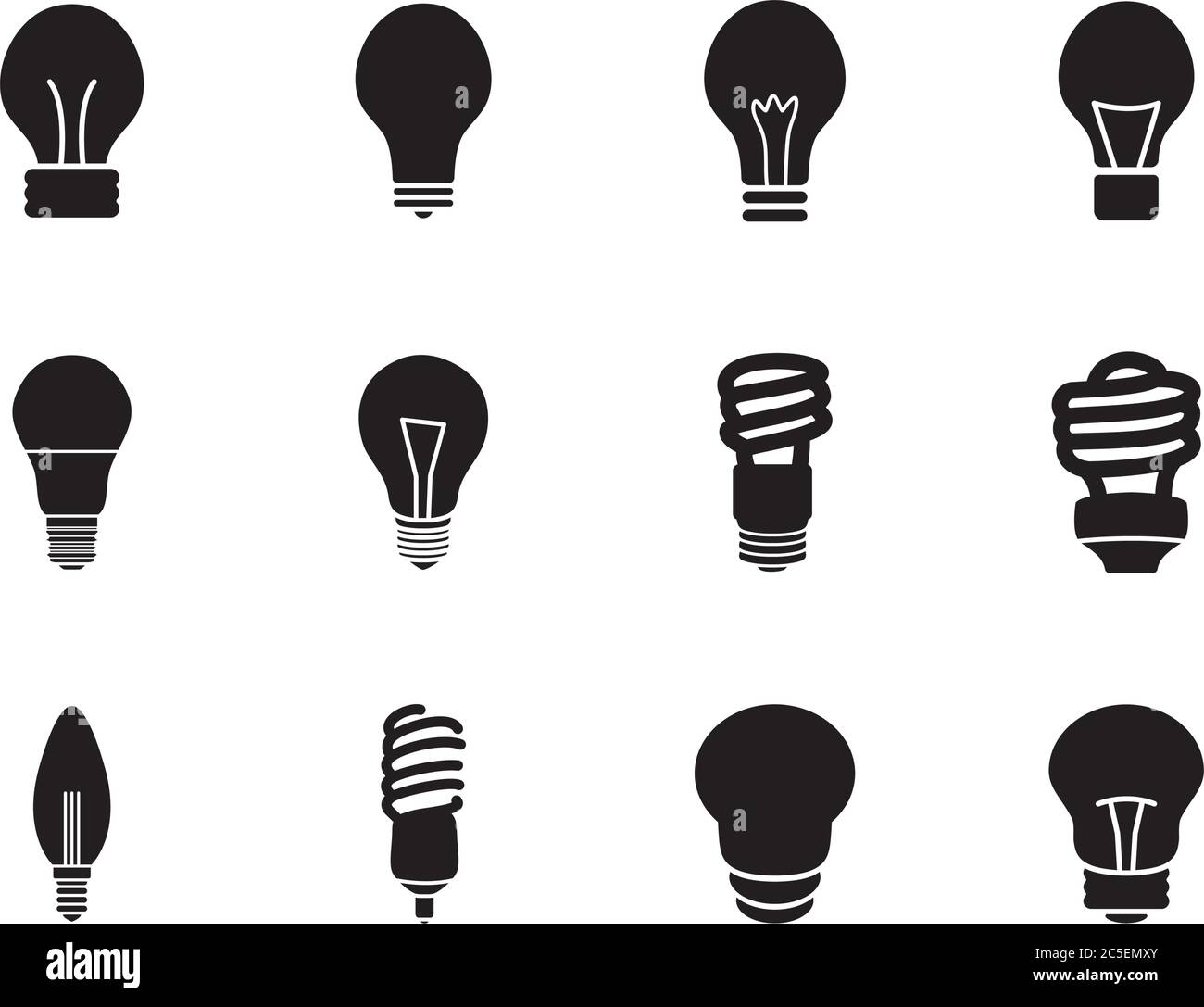 Mini led lights Stock Vector Images - Alamy
