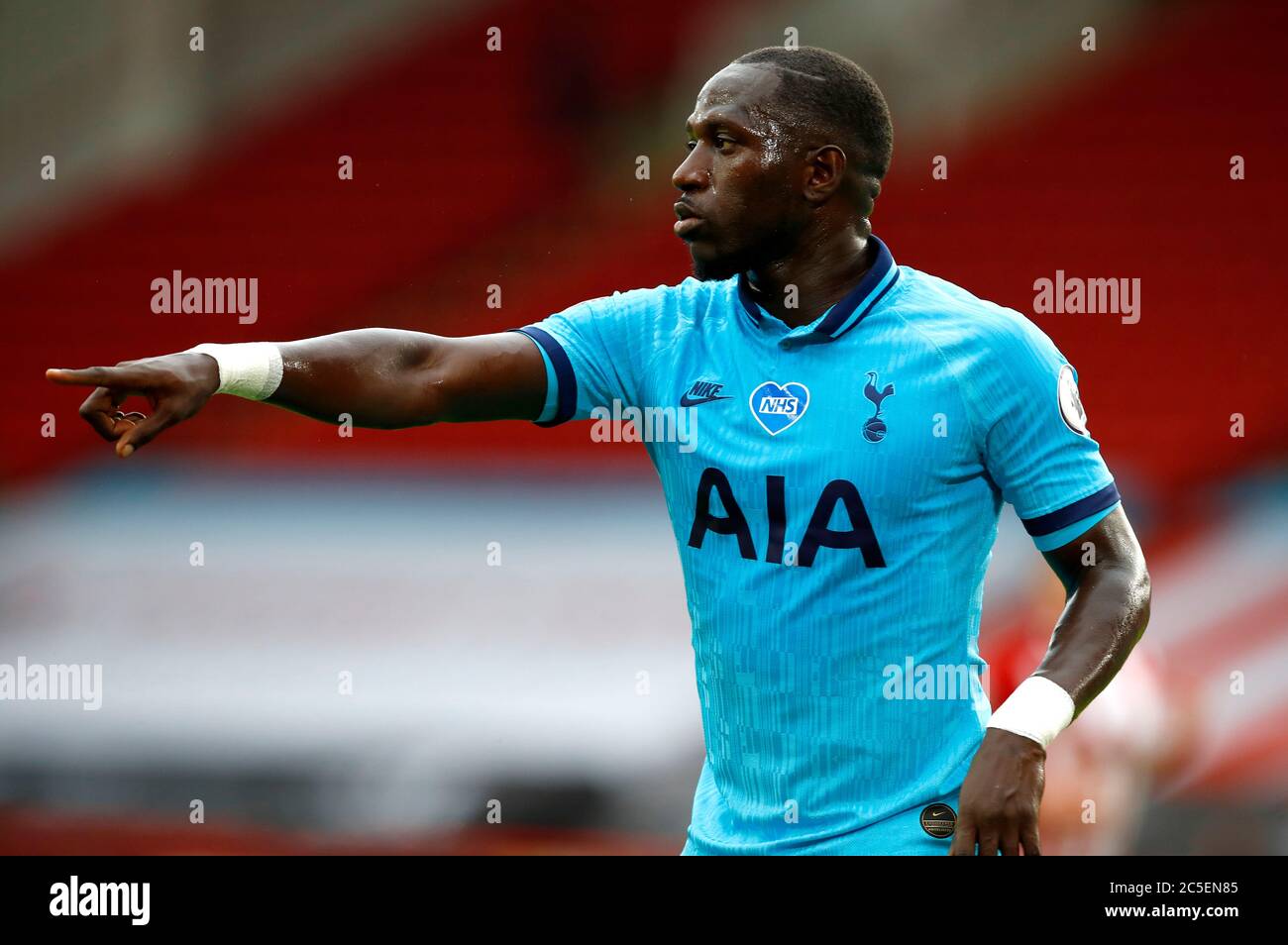 Tottenham Hotspur's Moussa Sissoko during the Premier League match at ...