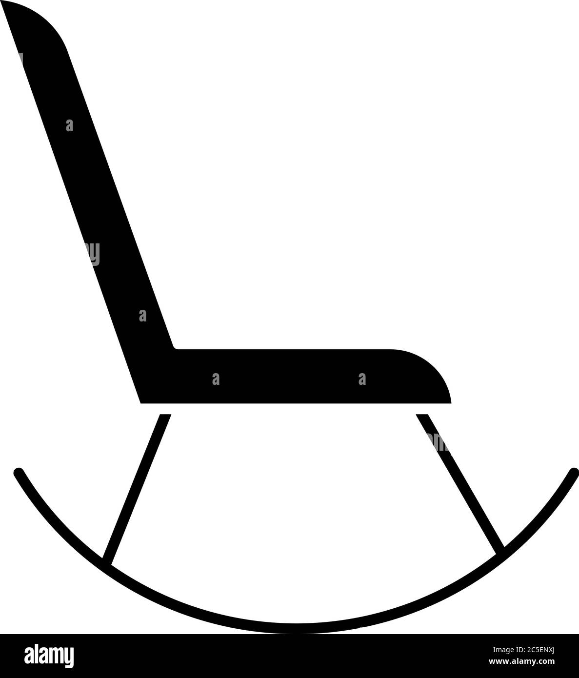 Baby rocker chair Stock Vector Images - Alamy