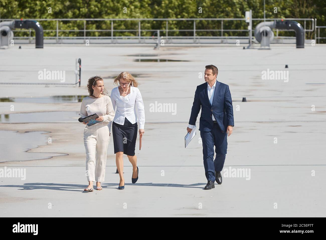 Warsaw, Mazovian, Poland. 2nd July, 2020. RAFAL TRZASKOWSKI Vsits A New ...