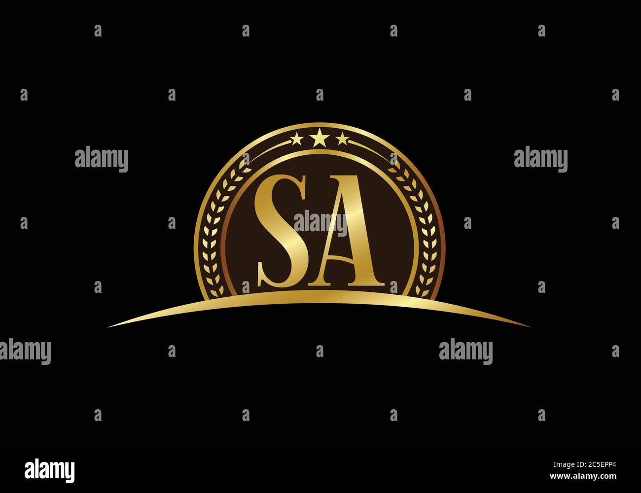 Letter sa logo hi-res stock photography and images - Alamy