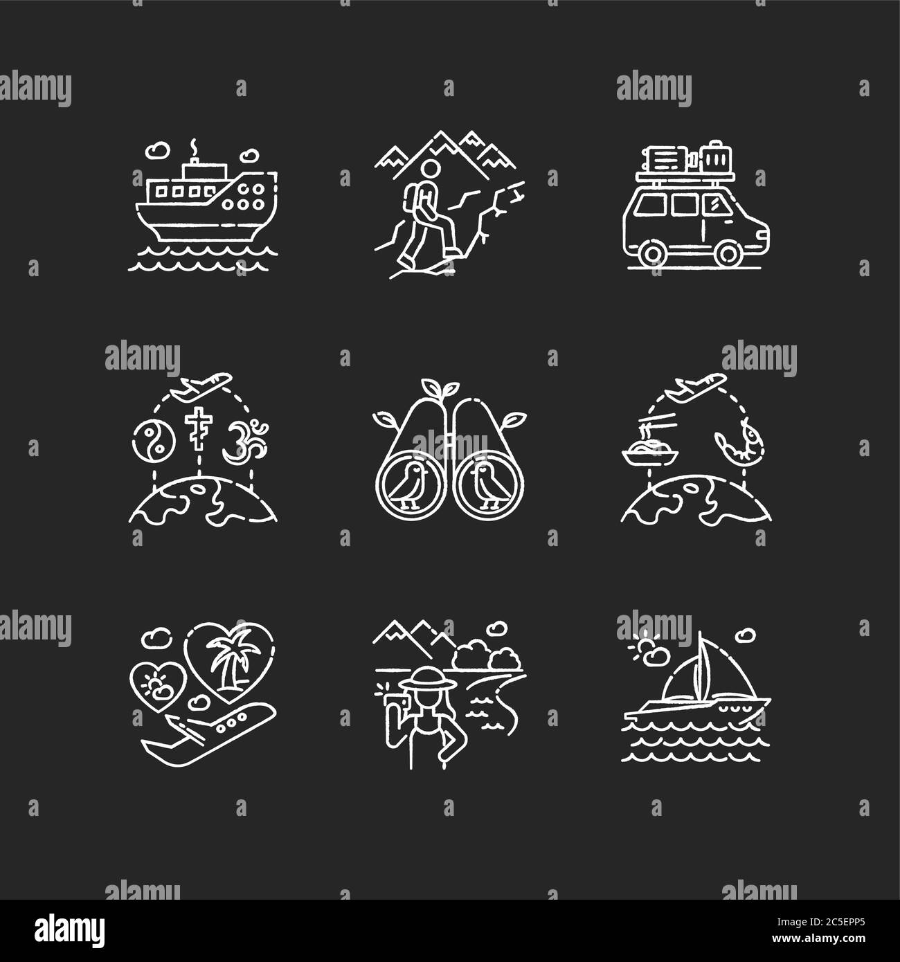 Recreation recreational holidaymaker holiday Stock Vector Images - Alamy