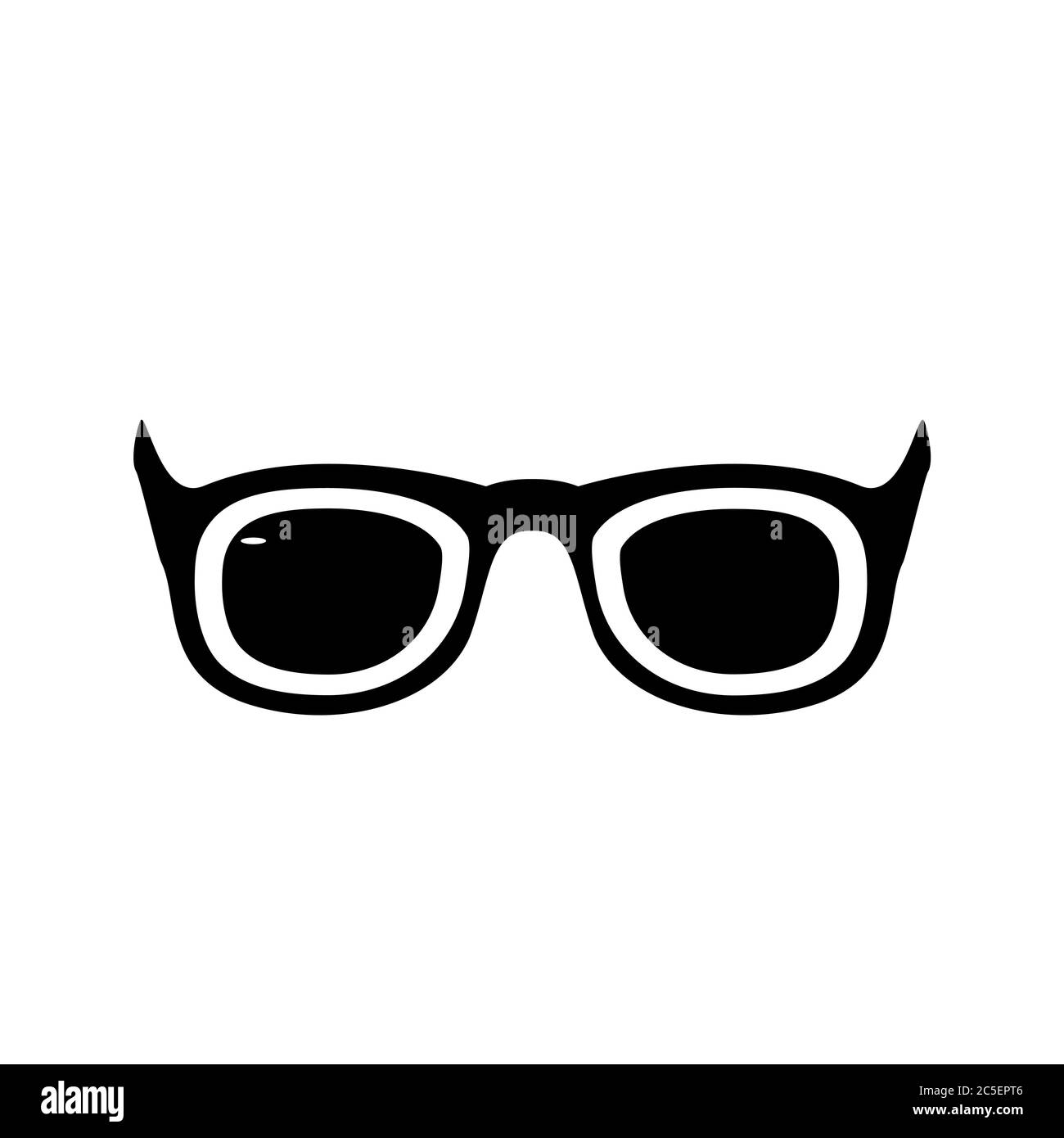 Vector glasses icon. Logo. Pictogram. Button. Vector Stock Vector Image ...