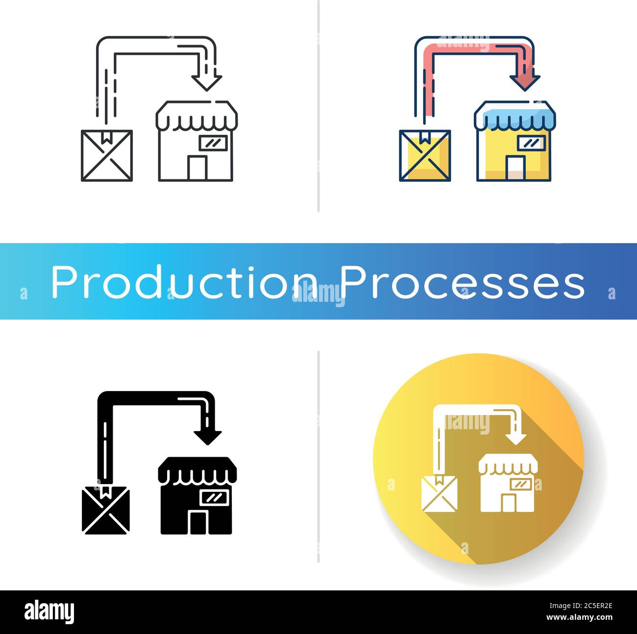 Post manufacturing icon Stock Vector Image & Art - Alamy