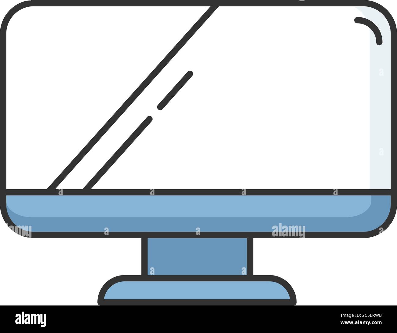 Computer monitor RGB color icon Stock Vector Image & Art - Alamy