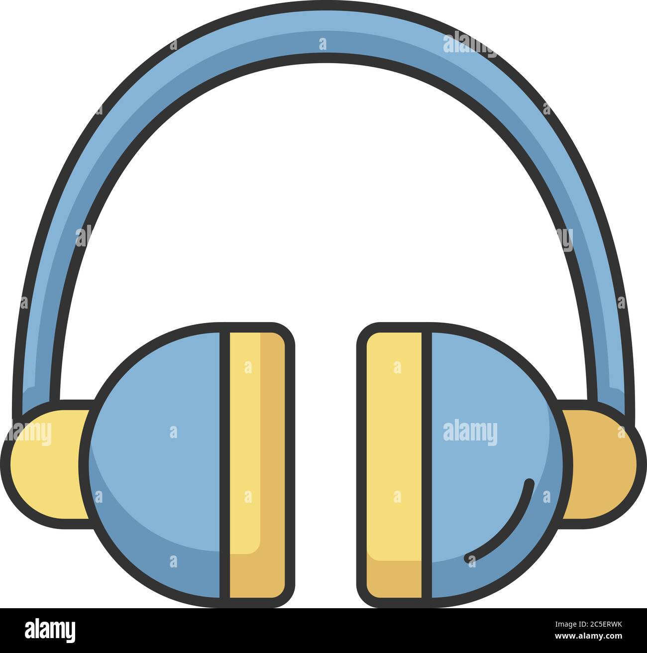 Headset RGB color icon Stock Vector Image & Art - Alamy