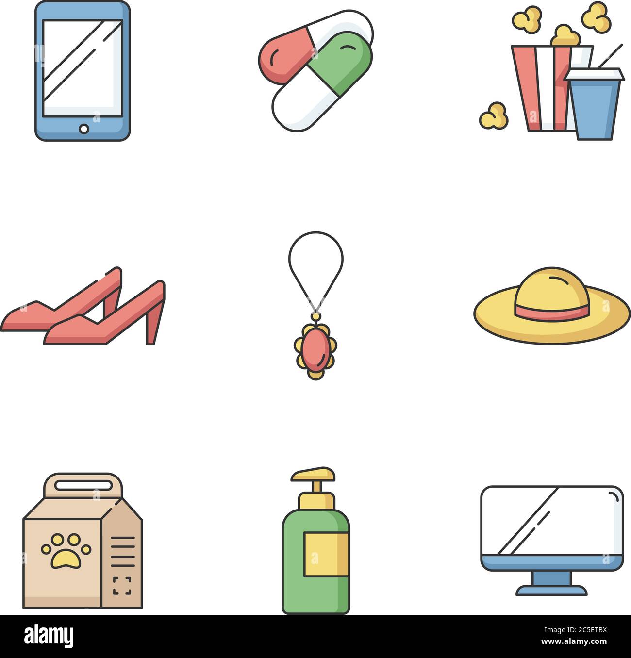 Online shoe shop Cut Out Stock Images & Pictures - Alamy