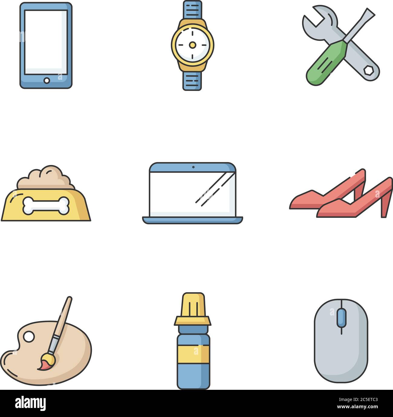 Categories store Cut Out Stock Images & Pictures - Alamy