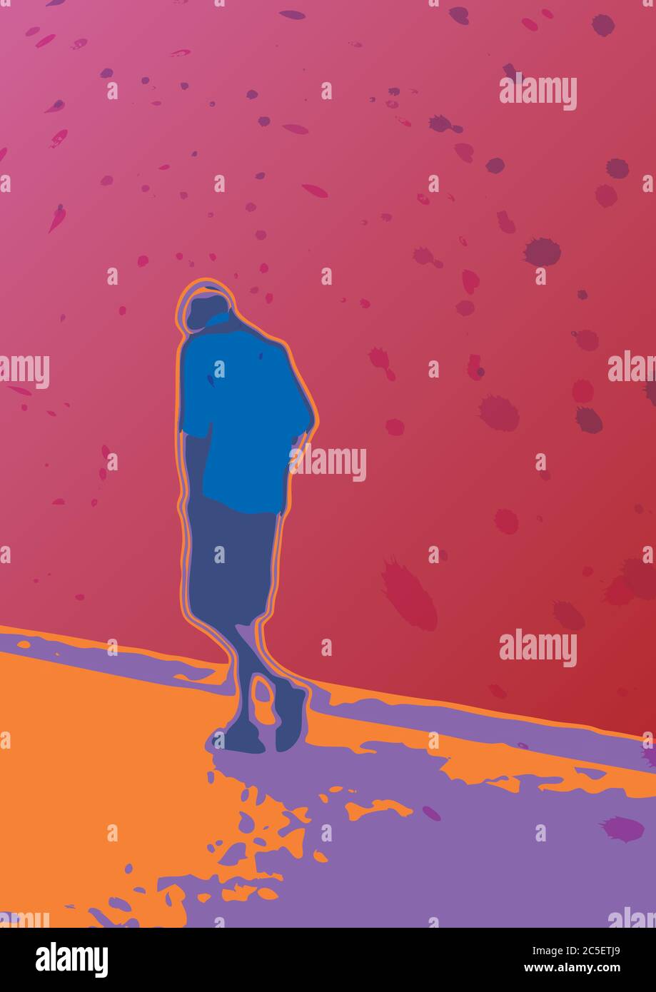 Mind walk Stock Vector Images - Alamy