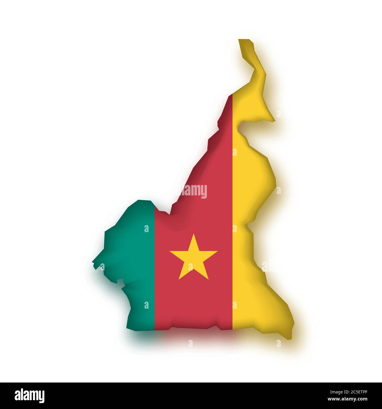 Map Cameroon High Resolution Stock Photography and Images - Alamy
