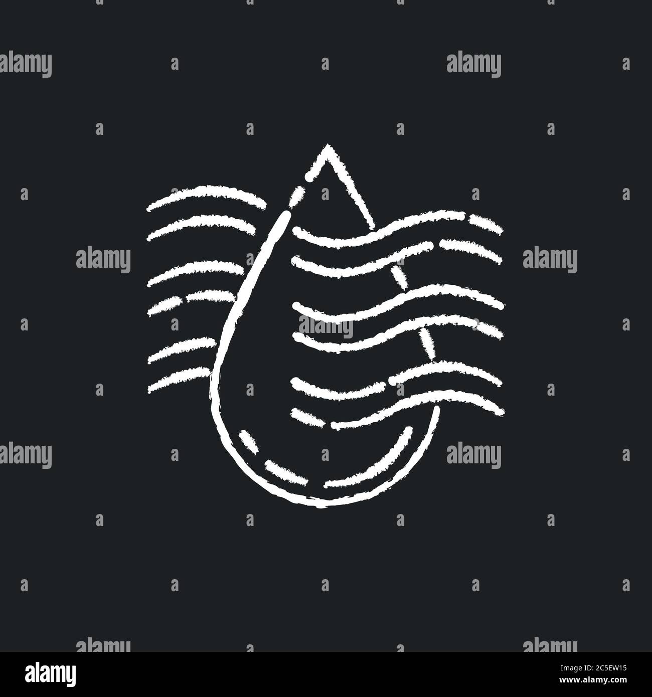 Drying process chalk white icon on black background Stock Vector Image ...