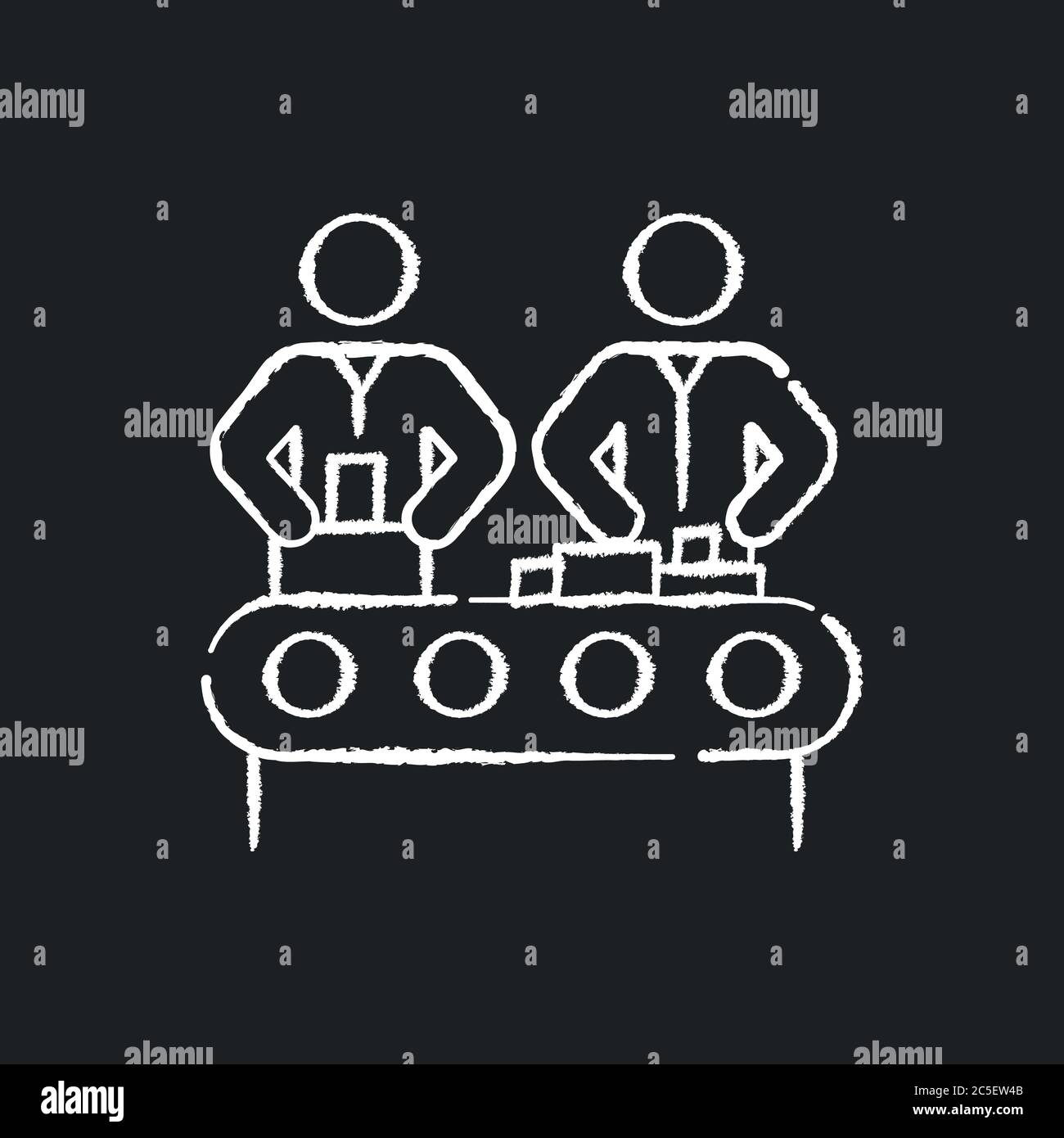 Assembly facility Stock Vector Images - Alamy