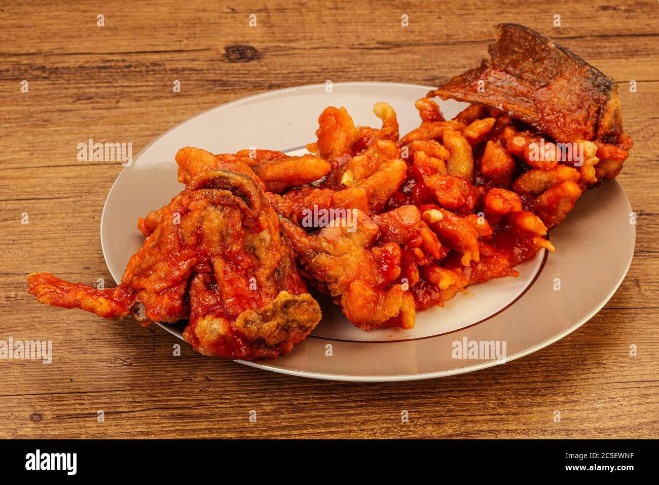 Chinese cuisine squirrel fish with sweet sauce Stock Photo - Alamy
