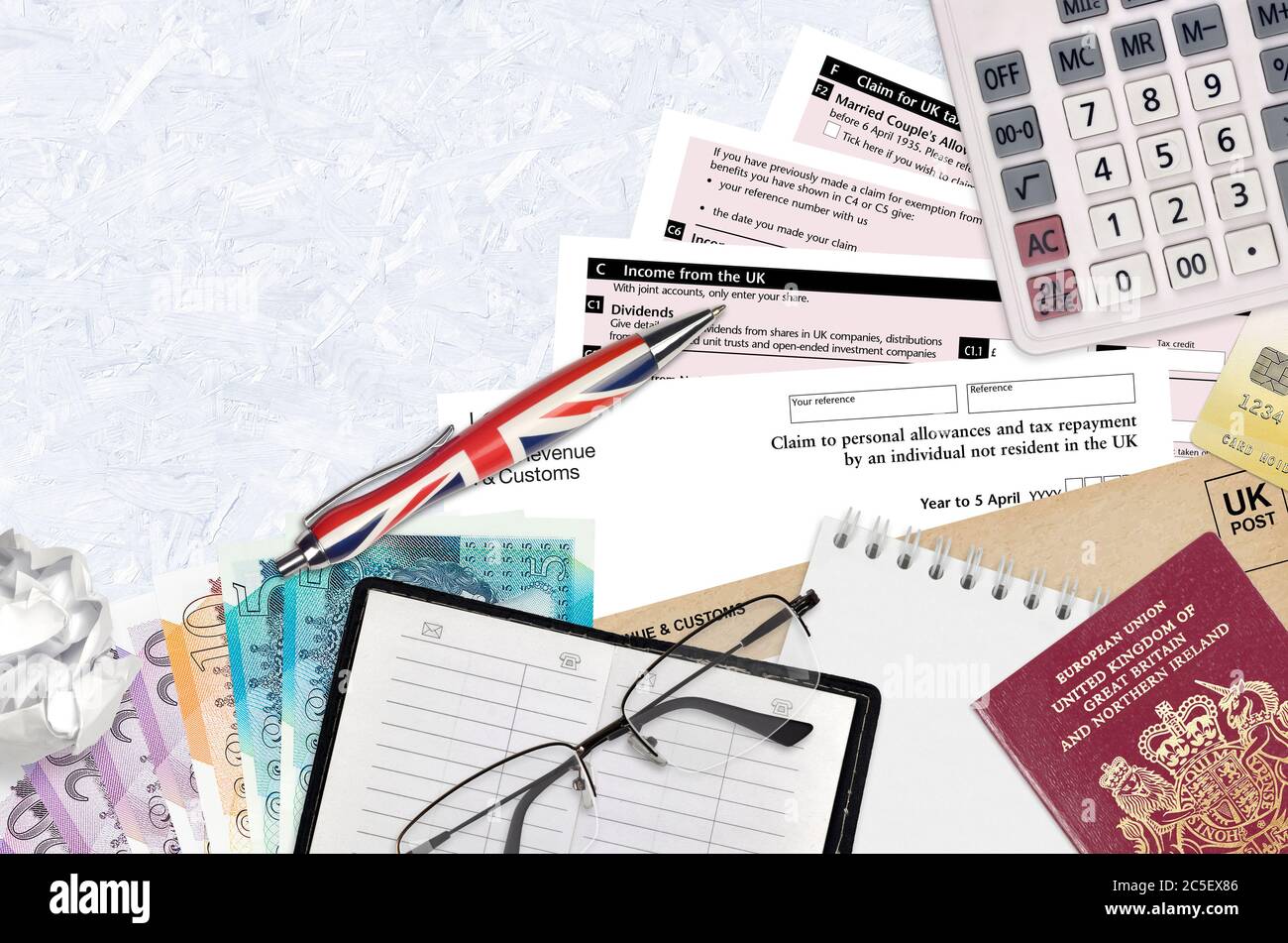 Benefit claim form uk hi-res stock photography and images - Alamy