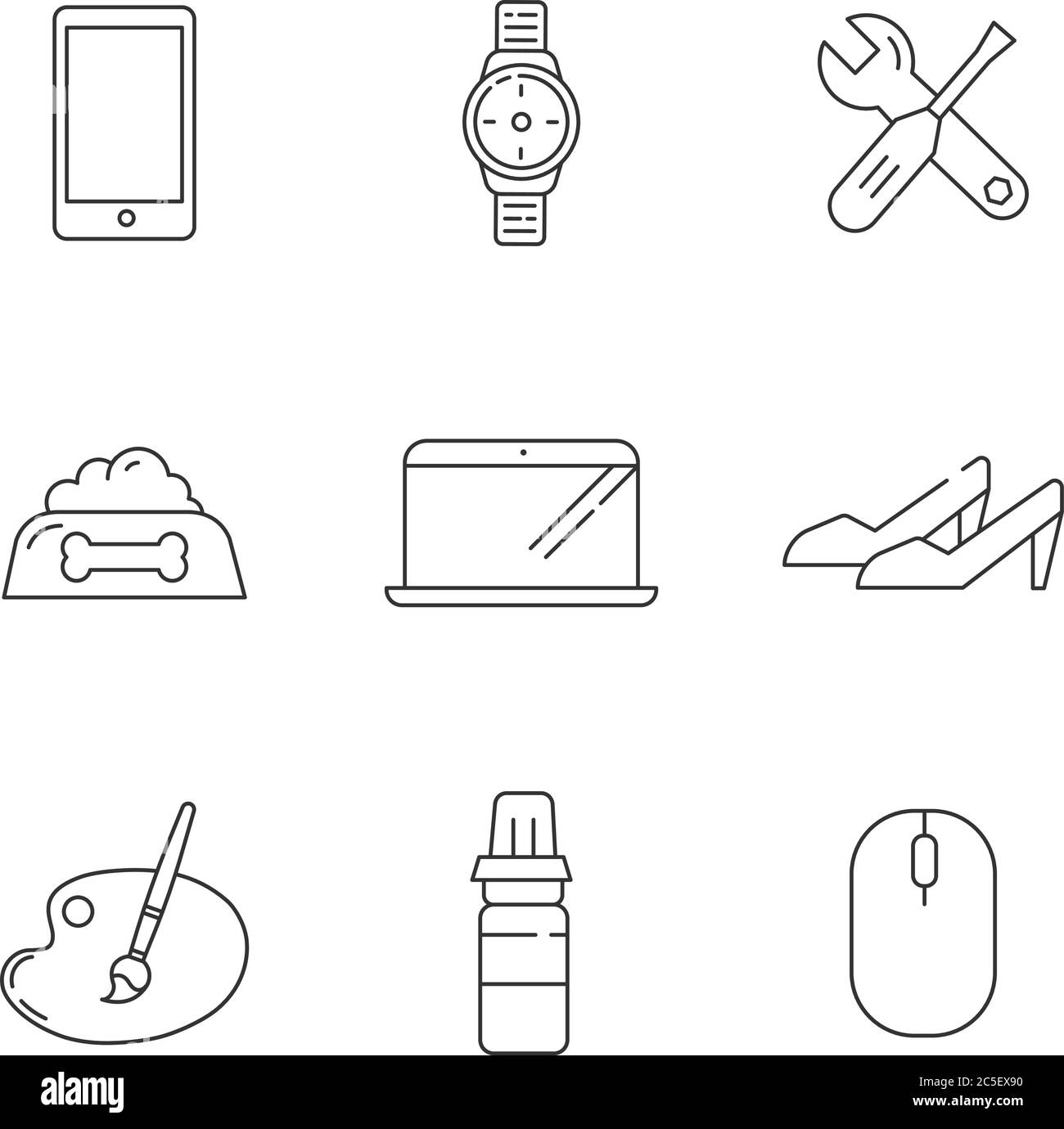 Categories store Cut Out Stock Images & Pictures - Alamy