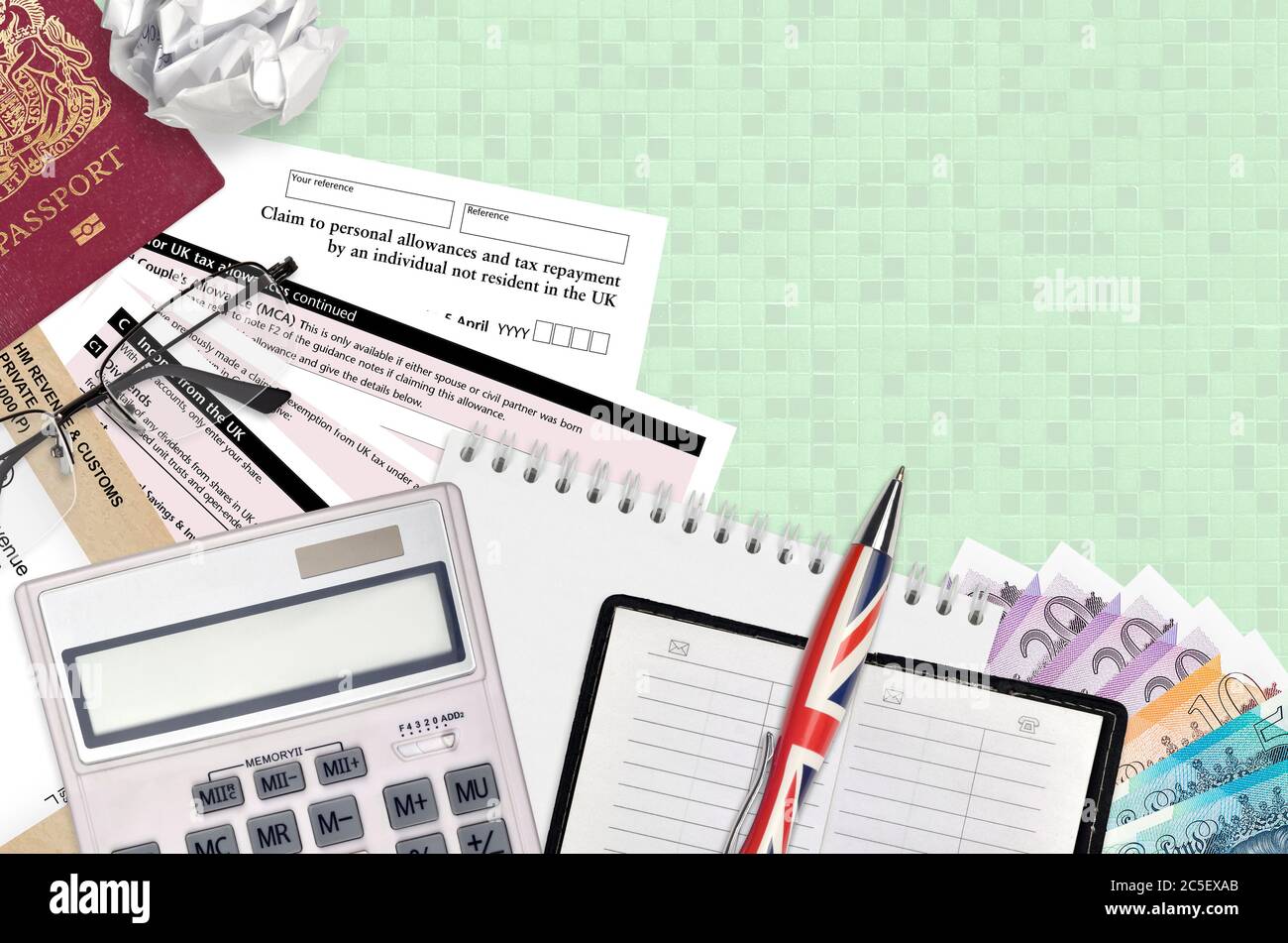 Benefit claim form uk hi-res stock photography and images - Alamy