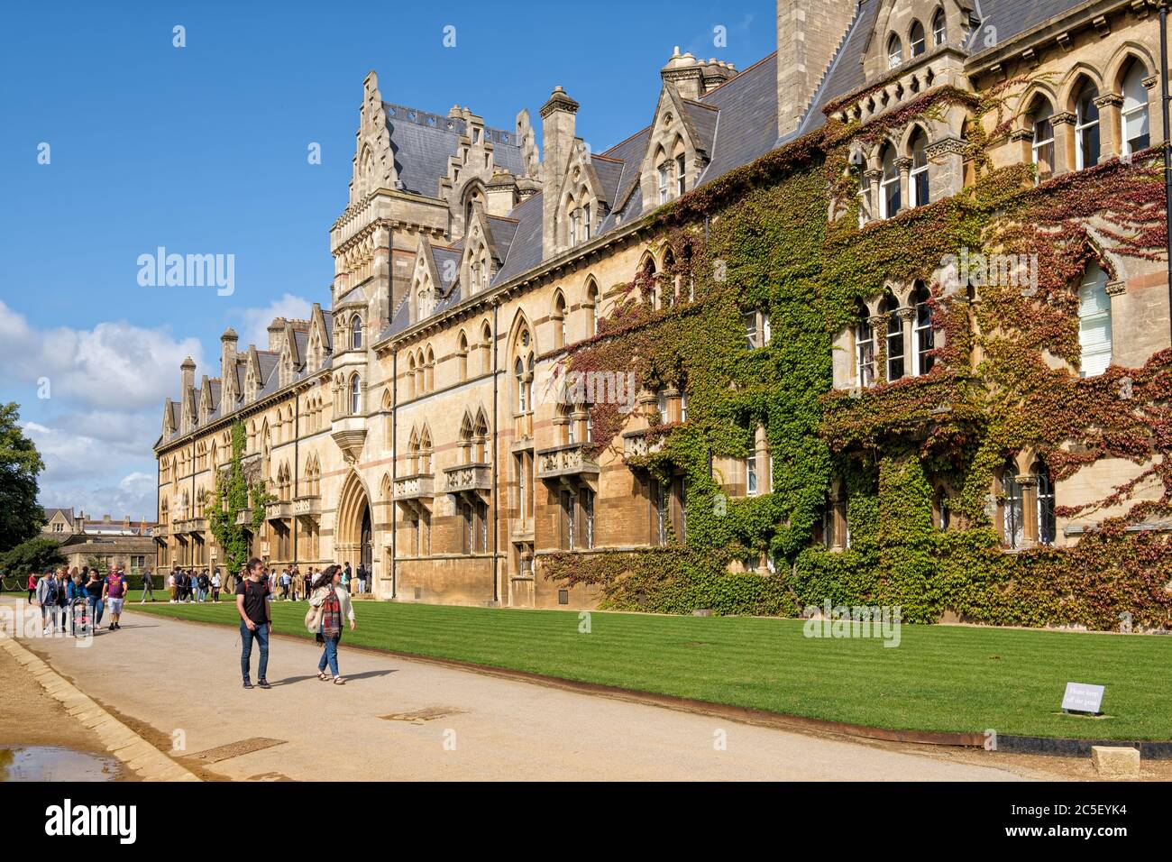 The Christ Church College at the University of Oxford in the UK Stock ...